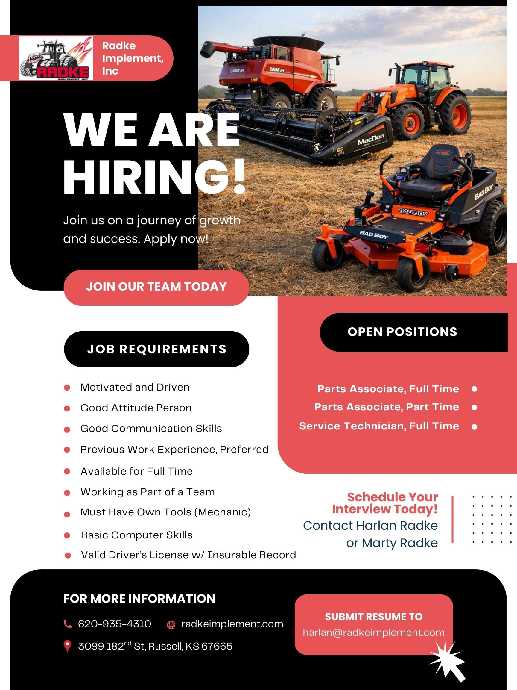 Radke Implement, Inc | Kansas | Authorized Case IH Agricultural ...